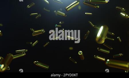 Bullet In The Night Stock Photo - Alamy