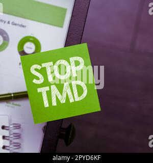 Conceptual caption Stop Tmd. Concept meaning Prevent the disorder or ...