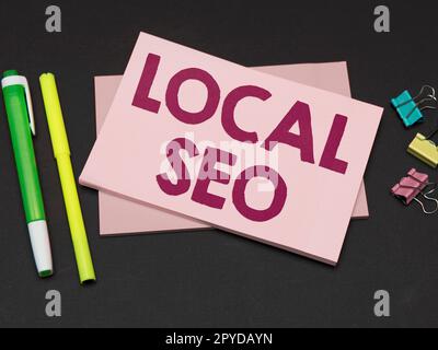 Writing displaying text Business Seo Strategy, Concept meaning ...