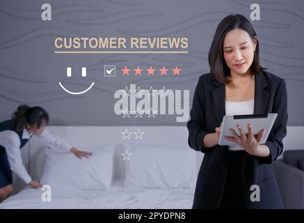 Hotel Review with Rating Service, User Satisfaction to Rated Customer ...