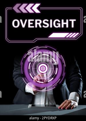 Inspiration showing sign Oversight. Concept meaning Watch Organize job ...