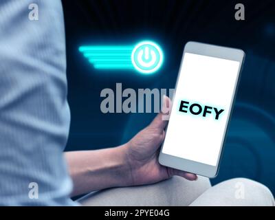 Text sign showing Year end Review. Concept meaning annual assessment of ...