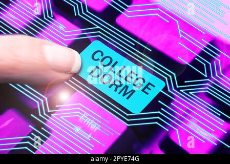 Conceptual caption College Dorm, Conceptual photo residence hall ...