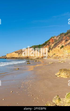 Praia Maria Luisa in Albufeira Stock Photo - Alamy