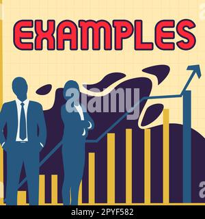 Text showing inspiration Examples. Business concept photo Sample Model ...