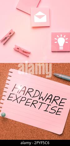 Inspiration showing sign Hardware Expertise, Concept meaning machines ...