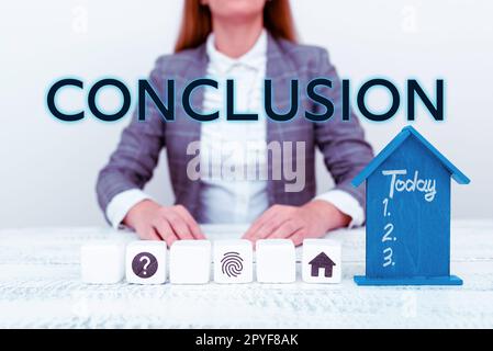 Conceptual display Conclusion. Business overview Results analysis Final decision End of an event ...