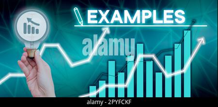 Handwriting text Examples, Business showcase photo Sample Model to ...