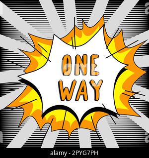 Street Sign the Direction Way to Inspiration Stock Photo - Alamy