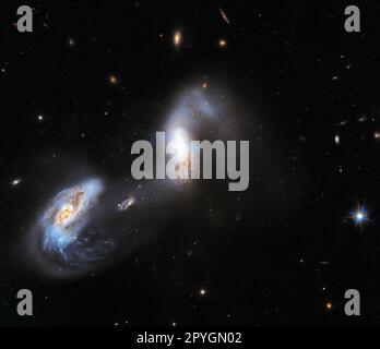 A new image from the NASA/ESA Hubble Space Telescope shows NGC 5806, a ...