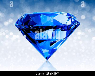 Dazzling diamond on shining bokeh background. concept for chossing best ...