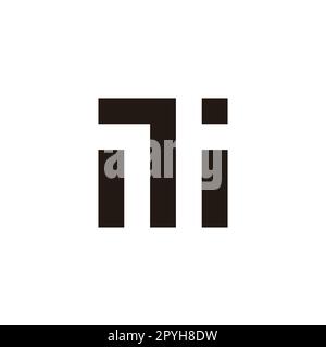 abstract modern M1 logo design. isolated on white background. vector ...
