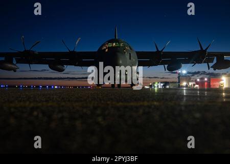 An MC-130J Commando II with the 15th Special Operations Squadron, 1st ...