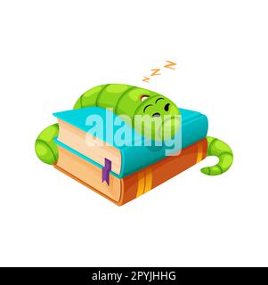 cartoon tired caterpillar Stock Vector Image & Art - Alamy
