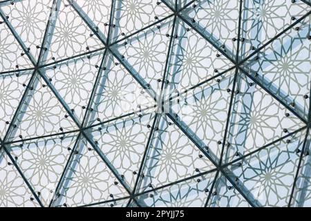 Glass dome with muslim patterns as texture and background Stock Photo ...