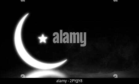 Zooming in on the Celestial Star and Crescent of Ramzan's Glowing Light ...
