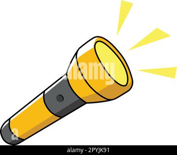 Flashlight cartoon isolated Stock Vector Image & Art - Alamy