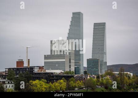 Roche Towers Building 1 and Building 2 skyscrapers designed by ...