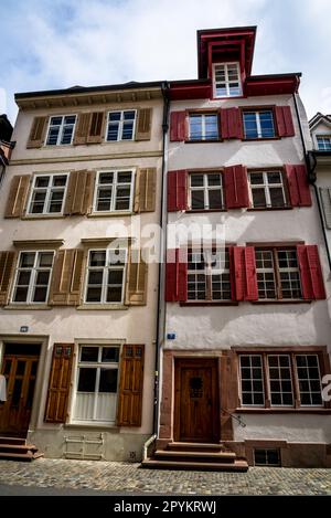 Pedestrianised zone of the Old Town with atmospheric streets and ...