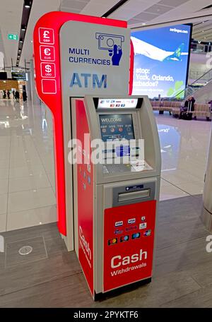 multi currency exchange atm machines Stock Photo - Alamy