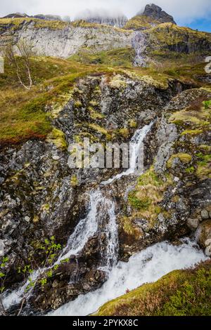 The route to Munken, Lofoten Islands, Norway Stock Photo - Alamy
