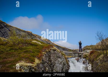 The route to Munken, Lofoten Islands, Norway Stock Photo - Alamy