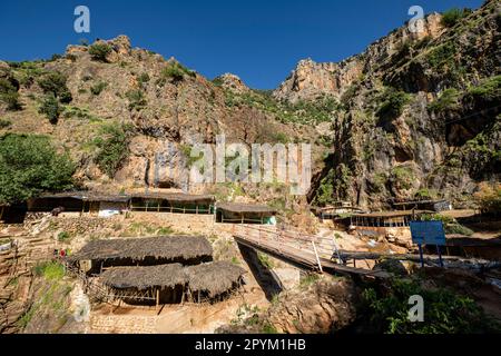 Sources of Oum Rabia, Zaouia de Ifrane, Middle Atlas,, Morocco, Africa ...