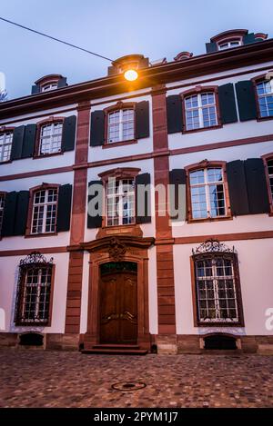 Pedestrianised zone of the Old Town with atmospheric streets and ...