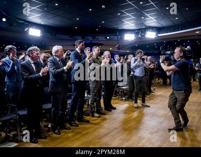 EN HAGUE - Ukrainian President Volodymyr Zelenskyy will deliver a speech at a meeting of the ...