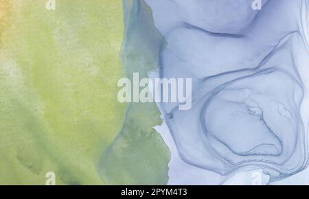 simple split screen illustration wallpaper background Stock Photo - Alamy