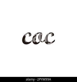 Letter OC connect geometric symbol simple logo vector Stock Vector ...