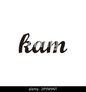 Letter mk connect geometric symbol simple logo vector Stock Vector ...