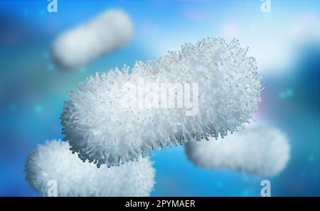 Microbes in the body. Immune protection against infection. Study of ...