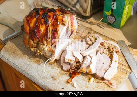 Roast Goose and Turkey joint. Medstead, Hampshire, England, United ...
