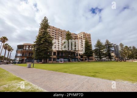 Glenelg Waterfront in Adelaide Australia Stock Photo - Alamy