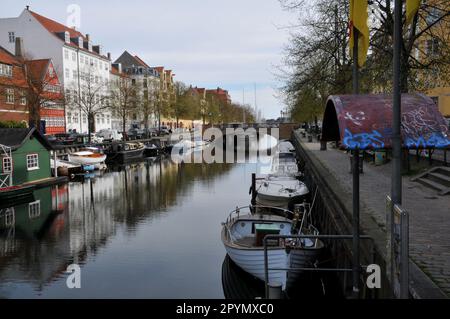 Copenhagen /Denmark/04 May 2023/Life at Christianshavn canal on ...