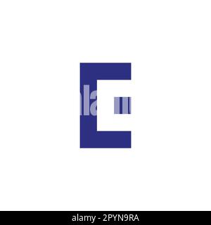 letter cc simple geometric line logo vector Stock Vector Image & Art ...