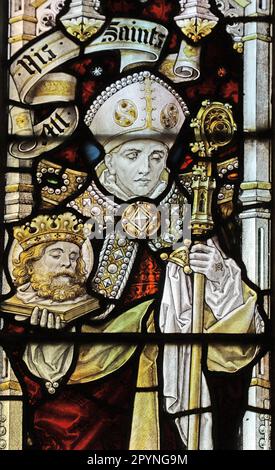 St Mary's Church, Stannington, Northumberland Stock Photo - Alamy