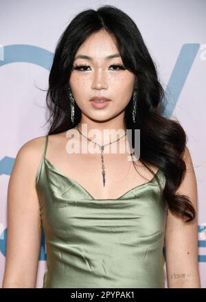 Charlize Chiu attends a special screening of Screen Gems' "Love Again ...