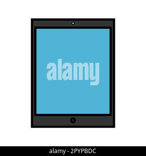 Navigation application on desktop computer screen. Map with GPS ...