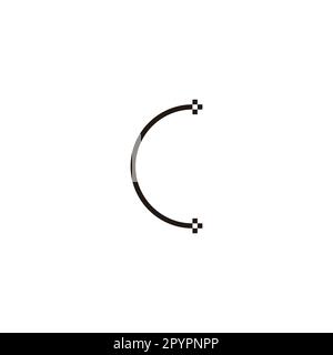 Letter B plus geometric symbol simple logo vector Stock Vector Image ...