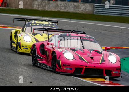 Porsche 911 RSR, Iron Dames (#85), Sarah Bovy (B), Rahel Frey (CH ...