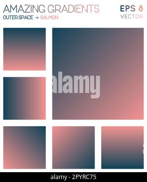 Colorful gradients in outer space, navy blue color tones. Adorable ...