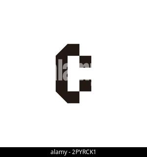 Letter H circle, dot geometric symbol simple logo vector Stock Vector ...