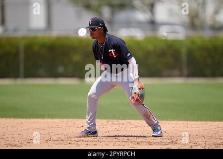 Minnesota Twins second baseman Bryan Acuna (13) during an Extended ...