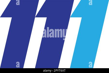 abstract modern M1 logo design. isolated on white background. vector ...