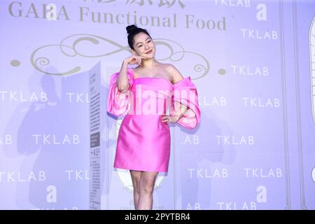 Taiwanese television host, actress, singer, and ballroom dancer Dee Hsu ...