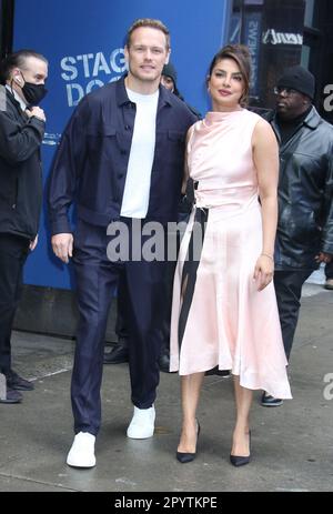 SAM HEUGHAN and PRIYANKA CHOPRA JONAS in LOVE AGAIN (2023), directed by ...