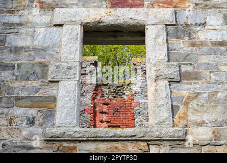 Goddard Mansion, Historical landmark in Cape Elizabeth, Maine Stock ...