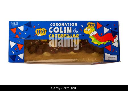 Coronation Colin the Caterpillar cake from Marks & Spencer M&S ...